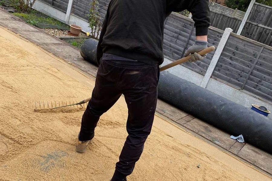 Our Artificial Grass Process - New Lawn